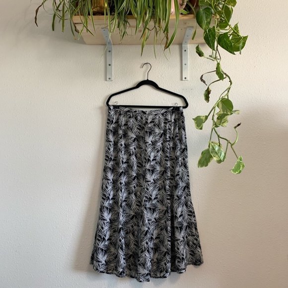 Christopher & Banks | Skirts | Plus Size Christopher Banks Floral Midi ...